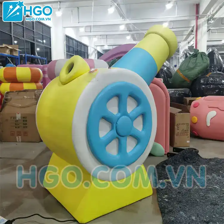 MÁY BẮN BÓNG - HGO chuyên thiết kế thi công khu vui chơi trẻ em